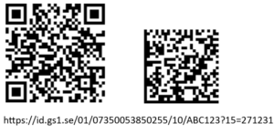 GTIN in barcodes » GS1 Sweden